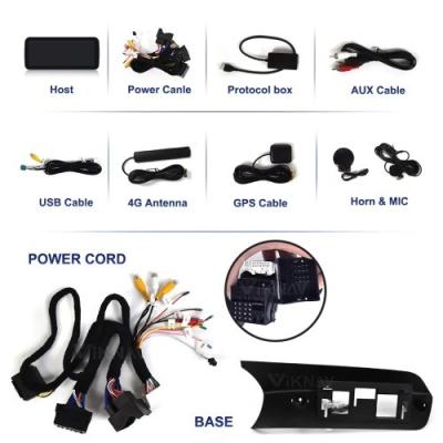 China Viknav Android Car Radio For Mercedes Benz C Class W204 2011-2013 LHD RHD Car 12.3 Inch Player GPS Navigation Car NTG4.5 for sale