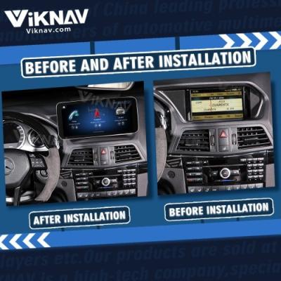 中国 Viknav 12.3 インチ アンドロイド カー ラジオ メルセデス・ベンツ E W207 2010-2016 GPS ナビゲーション DVD マルチメディアプレーヤー 販売のため
