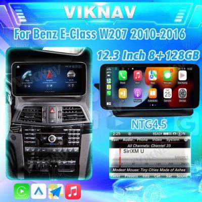 Viknav 12.3 Inch Android Car Radio Para Mercedes Benz E W207 2010-2016 GPS Navegação DVD Multimédia Player ((NTG4.5)
