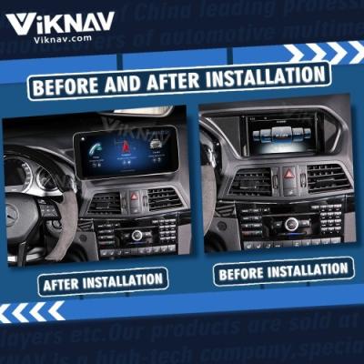 中国 ヴィクナブ 12.3 インチ アンドロイドカー 画面マルチメディアプレーヤー メルセデス・ベンツ Eクラス W207 2010-2016 GPS 2Din NTG50 販売のため