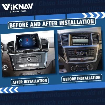 中国 ヴィクナブ カーラジオ メルセデス・ベンツ GLE GLS GL ML W166 X166 2012-2019 縦画面 HD LCDタッチ画面 (NTG 4.5) 販売のため