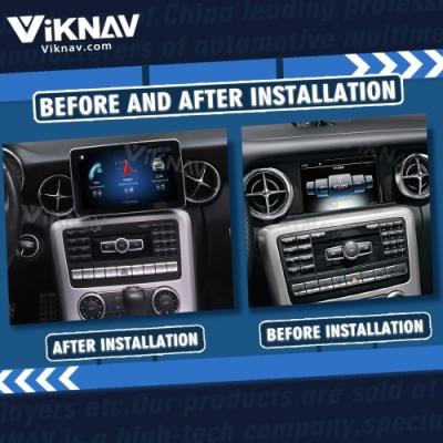 Cina Viknav 8 Inch Android Car Radio With Screen Multimedia Player Per Mercedes Benz SL SLK SLC R172 2013-2019 GPS 2Din NTG5.0 in vendita