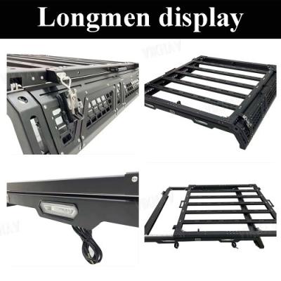 Cina Viknav per Ford F150 Roof Luggage Rack Top Loading Rack Push-Pull Espandibile Mezza altezza Gantry Ford in vendita