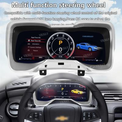 China VIKNAV CockPit LCD Speedometer Car Instrument Cluster For Chevrolet Camaro 2010-2015 Replacement Digital Dashboard Screen for sale