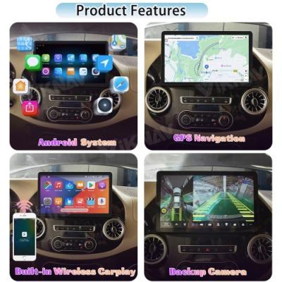 China Viknav 13 Inch Android Car Radio For Benz Vito 2015-2021 (128GB Car Radio+Digital Instrument Cluster+Mouse） for sale