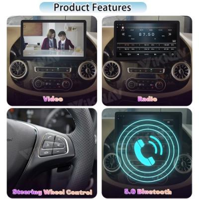China Viknav 13 Inch Android Car Radio For Benz Vito 2015-2021 (128GB Car Radio+Digital Instrument Cluster+Mouse） for sale