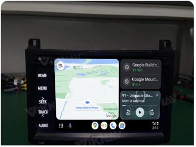 China Viknav Linux System Carro OEM Para Toyota 4Runner Panasonic 2014-19 Upgrade Decoder Box Multimedia CarPlay sem fio à venda