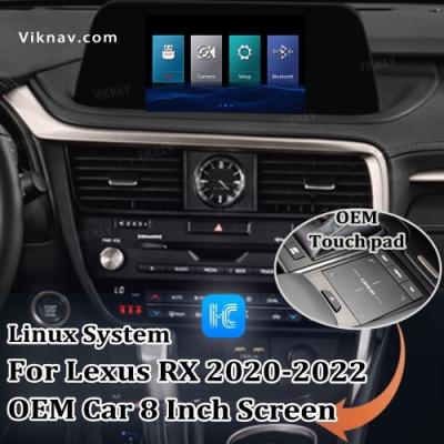 China Viknav Fit For Original Car 8 Inch Screen Linux-systeem voor Lexus RX 2020 2021 2022 Draadloos Apple CarPlay Android Auto Te koop