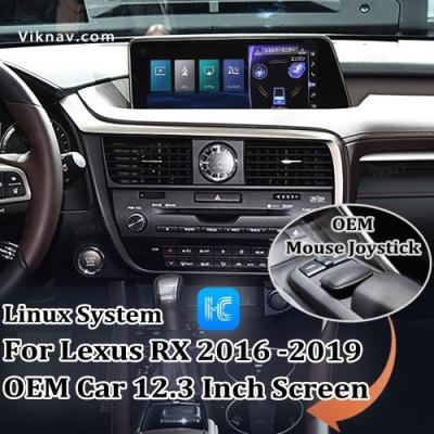中国 Viknav Fit For Original Car 12.3 インチスクリーン ルネックスRX 2016 2017 2018 2019 ワイヤレスアップルカープレイ 販売のため