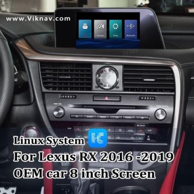 中国 Viknav Fit For Original Car 8 インチスクリーン Linuxシステム レクサス RX 2016 2017 2018 2019 ワイヤレス Apple CarPlay 販売のため
