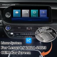 China Viknav Linux System for Lexus LS 2021-2023 Wireless Apple CarPlay Android Auto OEM Screen for sale