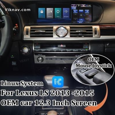 Viknav Fit For Original Car 12.3Inch Screen Sistema Linux Para Lexus LS 2013 2014 2015 Wireless Apple CarPlay Android Auto
