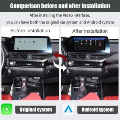 China Carplay Car Video interface For LEXUS UX 2019-2021 Android system interface with screen touchpad and 360 AHD(128GB) for sale