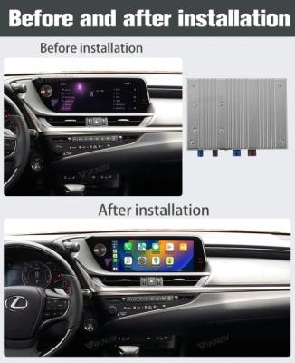 中国 Viknav Fit For 12.3 インチカービデオインターフェイス With For LEXUS ES 2018-2020 スクリーンタッチパッド付きカープレイインターフェイス 販売のため