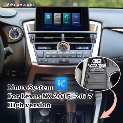 中国 Viknav Linux System For Lexus NX 2015 -2017 ワイヤレス Apple CarPlay Android Auto オリジナルカーハイバージョンのみをサポートする 販売のため