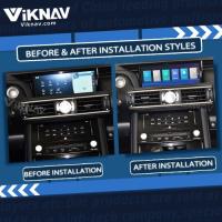 China Viknav Linux System for Lexus IS 2017-2019 Wireless Apple CarPlay Android Auto 10.25 inch Screen for sale