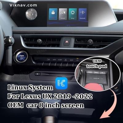 Viknav Linux System For Lexus UX 2019 -2022 Wireless Apple CarPlay Android Auto só suporta carro original 8 polegadas