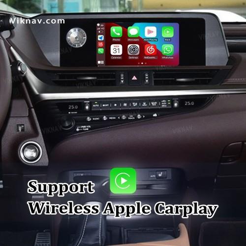 Quality Viknav Fit For Original Car 8 Inch Screen Linux System For Lexus ES 2018 2019 2020 Wireless Apple CarPlay Android Auto for sale