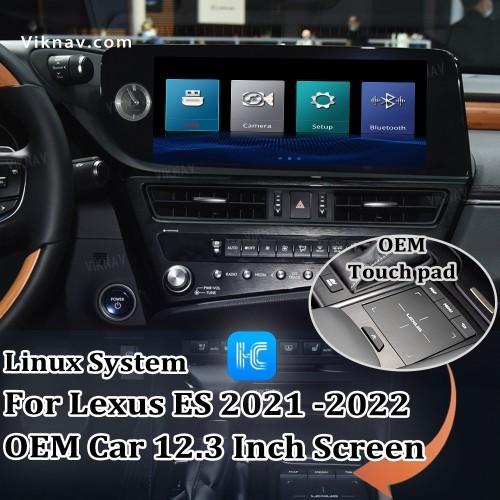 Quality Viknav Fit For Original Car 8 Inch Screen Linux System For Lexus ES 2018 2019 for sale