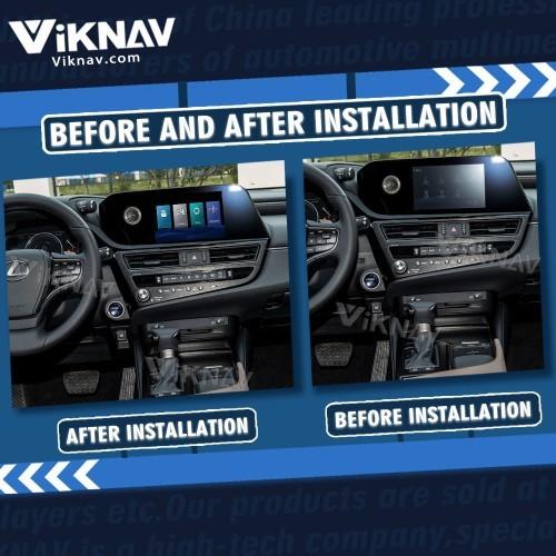 Quality Viknav Fit For Original Car 8 Inch Screen Linux System For Lexus ES 2021 2022 for sale
