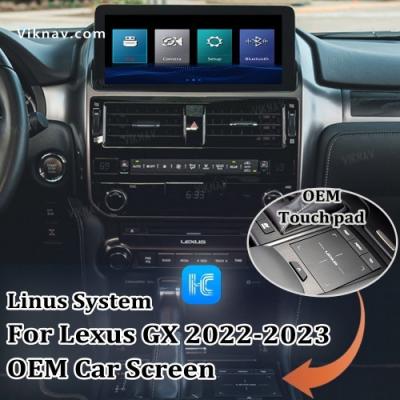 中国 Viknav Fit For Original Car Screen Linux System For Lexus GX 2022 2023 ワイヤレスアップルカープレイ アンドロイド オート 販売のため