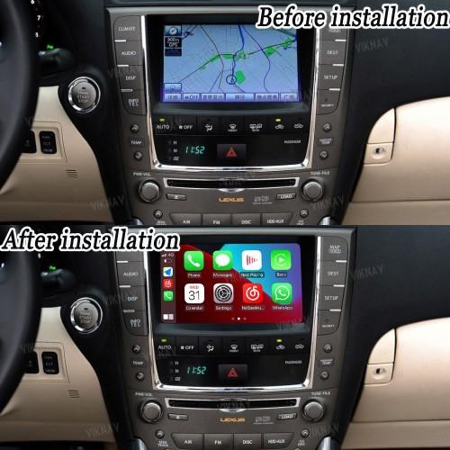 Quality Viknav Linux System For Lexus IS 2009 -2012 Wireless Apple CarPlay Android Auto for sale