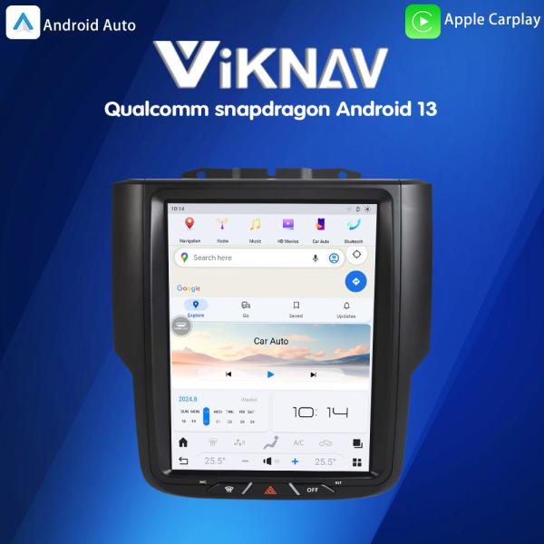 Quality VIKNAV 10.5 Inch Car Radio For Dodge Ram 1500 (2013-2018) Android 8 Core Head for sale