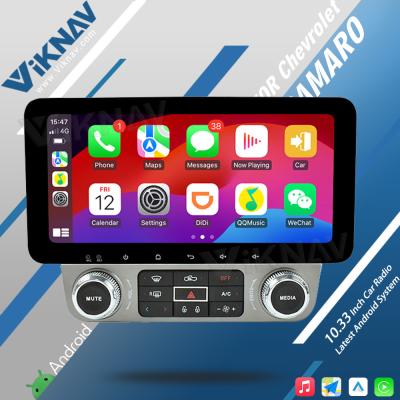 中国 VIKNAVタッチスクリーン Android カーラジオ シェブロレット カマロ 2010-2015 アップグレード ワイヤレスカープレイ Android オート GPS ナビゲーション 販売のため