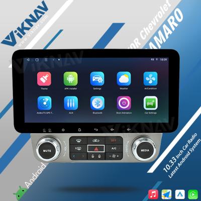 中国 VIKNAVタッチスクリーン Android カーラジオ シェブロレット カマロ 2010-2015 アップグレード ワイヤレスカープレイ Android オート GPS ナビゲーション 販売のため
