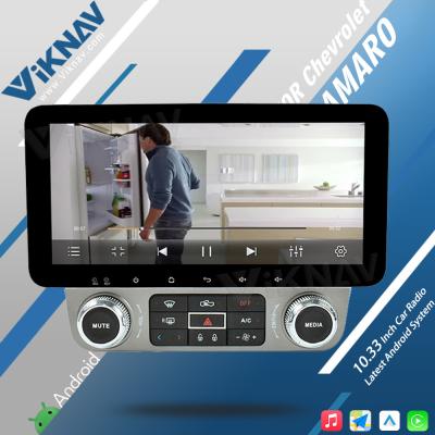 中国 VIKNAVタッチスクリーン Android カーラジオ シェブロレット カマロ 2010-2015 アップグレード ワイヤレスカープレイ Android オート GPS ナビゲーション 販売のため