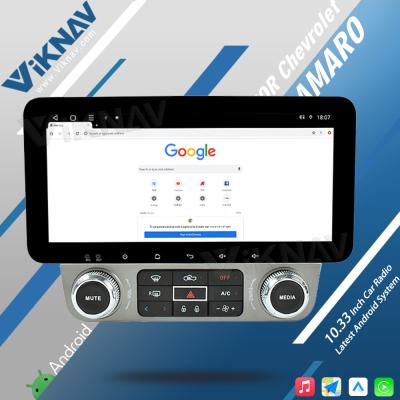 中国 VIKNAVタッチスクリーン Android カーラジオ シェブロレット カマロ 2010-2015 アップグレード ワイヤレスカープレイ Android オート GPS ナビゲーション 販売のため