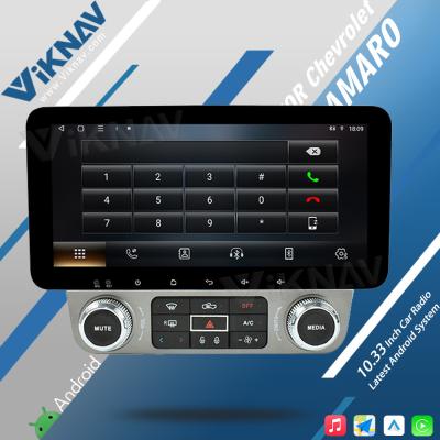 中国 VIKNAVタッチスクリーン Android カーラジオ シェブロレット カマロ 2010-2015 アップグレード ワイヤレスカープレイ Android オート GPS ナビゲーション 販売のため