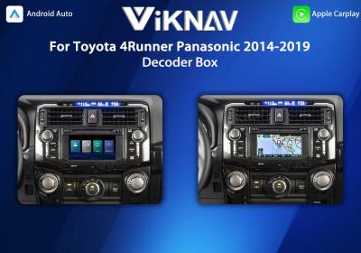 China Viknav Linux System Carro OEM Para Toyota 4Runner Panasonic 2014-19 Upgrade Decoder Box Multimedia CarPlay sem fio à venda