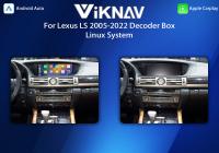China Viknav Linux System for Lexus LS 2005-2022 Wireless Apple CarPlay Android Auto OEM Screen for sale