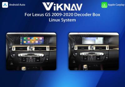 中国 Viknav Linux System For Lexus GS 2009-2020 ワイヤレス Apple CarPlay Android Auto オリジナルカーOEM画面のみをサポートする 販売のため