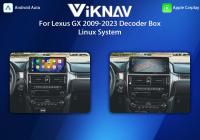 China Viknav Linux System for Lexus GX 2009-2023 Wireless Apple CarPlay Android Auto OEM Screen for sale