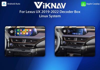 中国 Viknav Linux System For Lexus UX 2019-2022 ワイヤレス Apple CarPlay Android Auto オリジナルカーOEM画面のみをサポートする 販売のため
