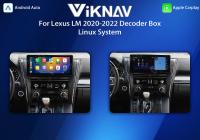 China Viknav Linux System for Lexus LM 2020-2022 Wireless Apple CarPlay Android Auto OEM Screen for sale