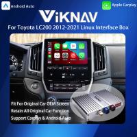 China Viknav Linux System for Toyota LC200 2012-2021 - Wireless CarPlay & Android Auto Decoder Box for sale