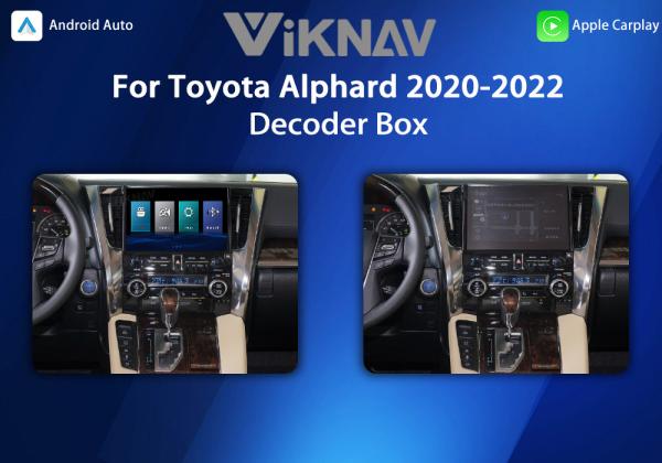 Quality Viknav Linux System For Toyota Alphard 2020-2022 Wireless Apple CarPlay Android for sale