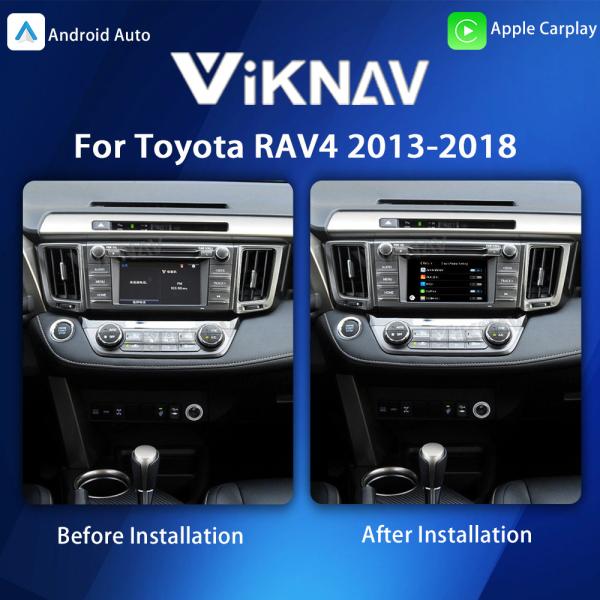 Quality Viknav Linux System Decoder Box Apple Android Wireless Auto CarPlay For Toyota for sale