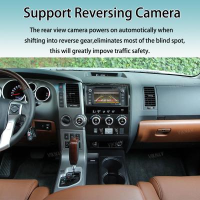 중국 Viknav 리눅스 시스템 디코더 박스 Apple Android 무선 오토 CarPlay Toyota Sequoia 2014-2017용 판매용