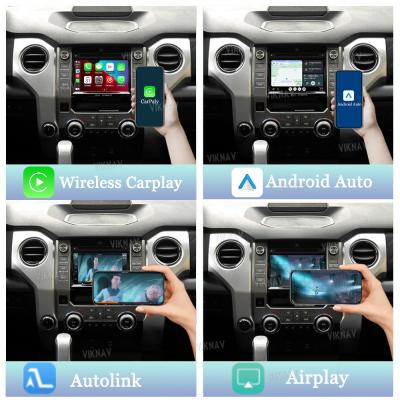China Viknav Linux Systeem Decoder Box Apple Android Draadloze Auto CarPlay Voor Toyota Tundra 2014-2017 Te koop