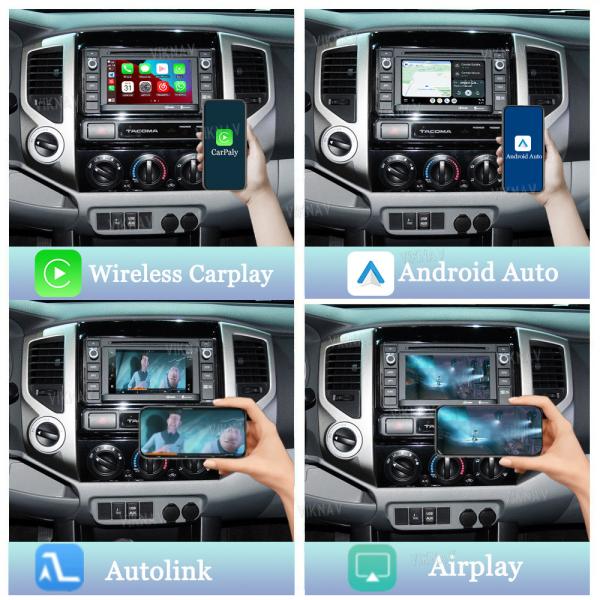 Quality Viknav Linux System Decoder Box Apple Android Wireless Auto CarPlay For Toyota for sale
