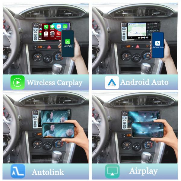 Quality Viknav Linux System Decoder Box Apple Android Wireless Auto CarPlay For Toyota for sale