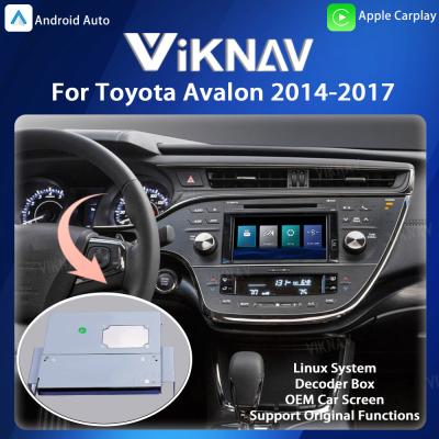 China Viknav Linux System Decoder Box Apple Android Wireless Auto CarPlay Für Toyota Avalon 2014-2017 zu verkaufen