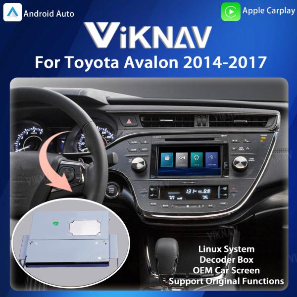 Quality Viknav Linux System Decoder Box Apple Android Wireless Auto CarPlay For Toyota for sale