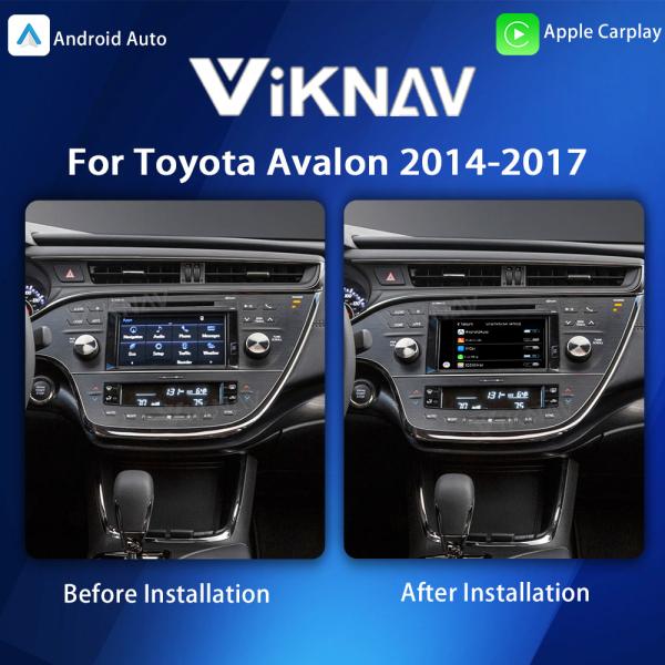 Quality Viknav Linux System Decoder Box Apple Android Wireless Auto CarPlay For Toyota for sale