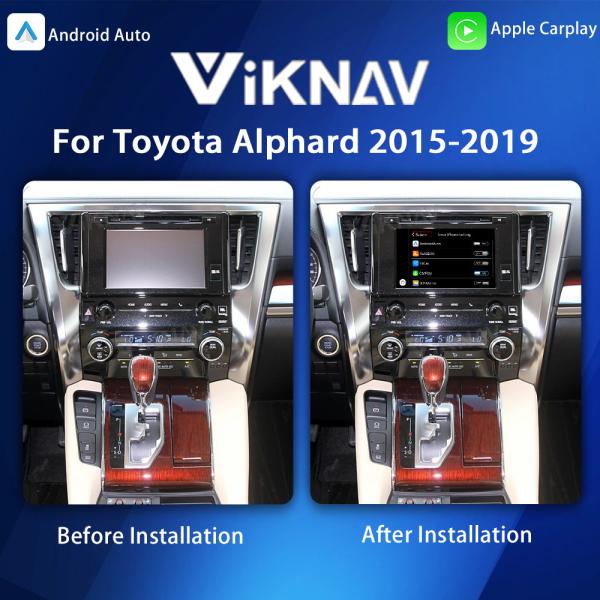 Quality Viknav Linux System Decoder Box Apple Android Wireless Auto CarPlay For Toyota for sale