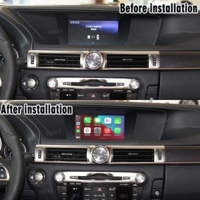 China Lexus GS Carplay Steering Wheel Interface Box 2012-2020 Double Din for sale